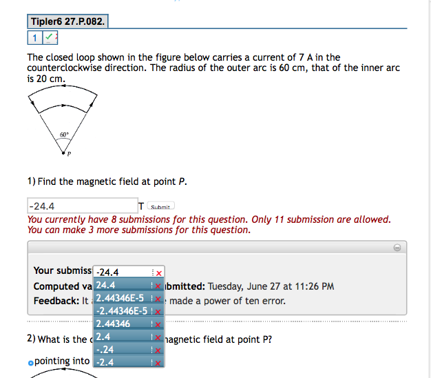 Solved The closed loop shown in the figure below carries a | Chegg.com