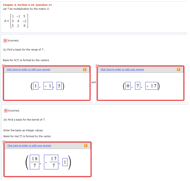 Solved Chapter 4, Section 4.10, Question 23 Let 7 be | Chegg.com
