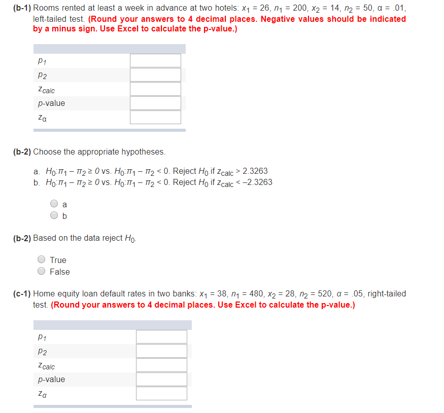Solved Find the sample proportions and test statistic for | Chegg.com