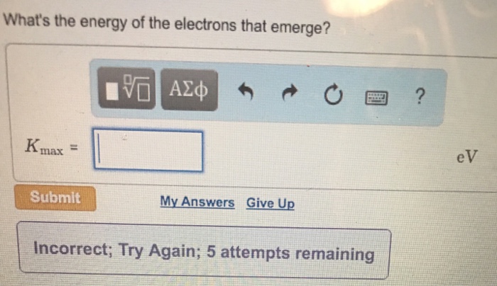 Solved In a photoelectric experiment, 245-nm ultraviolet | Chegg.com
