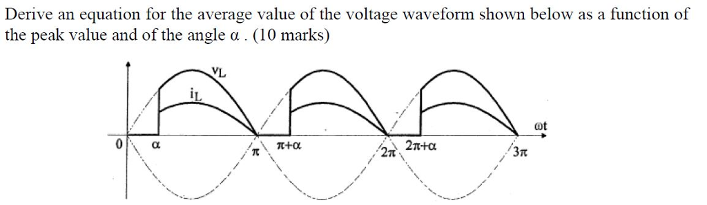 Solved Derive an equation for the average value of the | Chegg.com