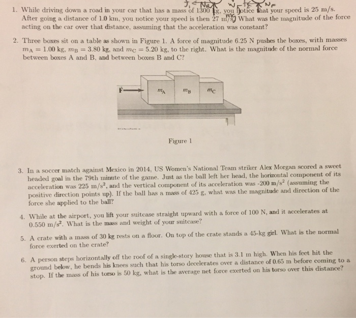 Solved While driving down a road in your car that has a mass | Chegg.com