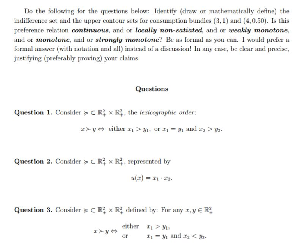 Do the following for the questions below: Identify | Chegg.com
