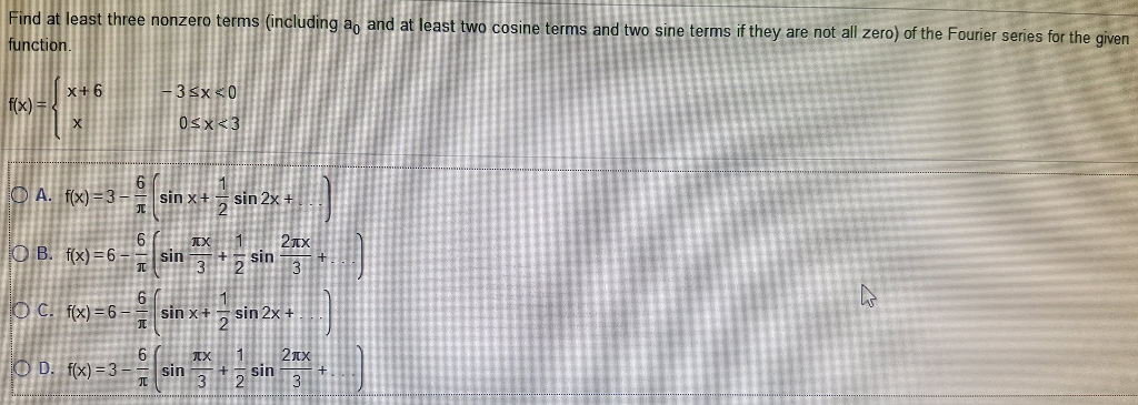 Solved Find at least three nonzero terms (including a_0 and | Chegg.com