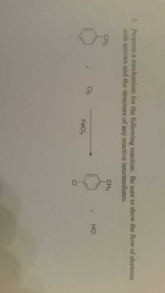 Solved Propose a mechanism for the following reaction. Be | Chegg.com