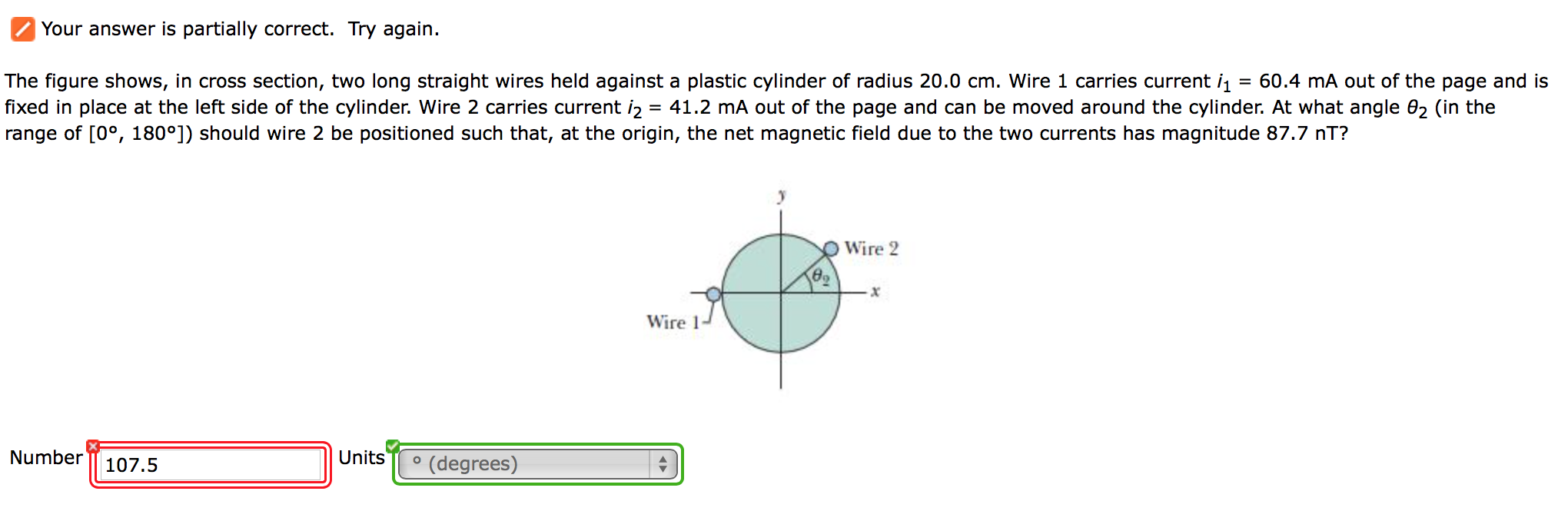 Solved Your Answer Is Partially Correct Try Again The