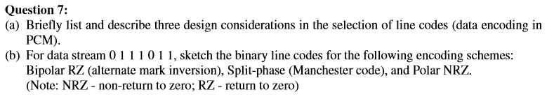 Solved Briefly list and describe three design considerations | Chegg.com