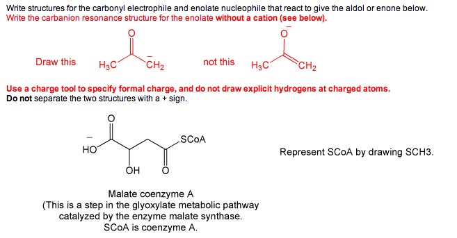Solved Write structures for the carbonyl electrophile and | Chegg.com