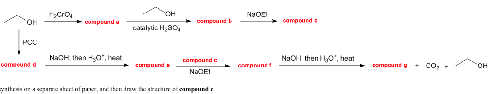 Solved 1- Hao 2. KOH The mechanism for this reaction | Chegg.com