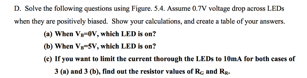 Solved D. Solve the following questions using Figure. 5.4. | Chegg.com