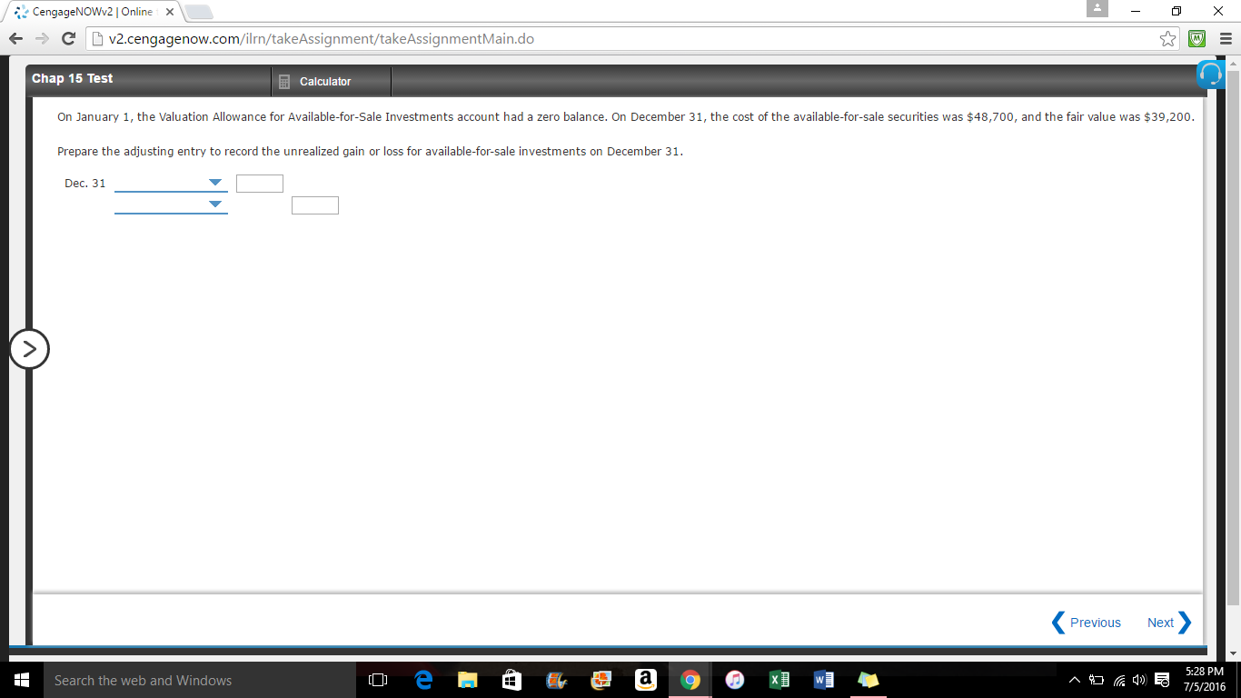 Solved On January 1, the Valuation Allowance for | Chegg.com