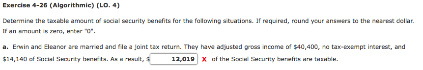 Solved Exercise 4-26 (Algorithmic) (LO. 4) Determine the | Chegg.com