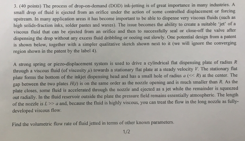 Thermo And Fluid Dynamics On A Small Scale Chegg