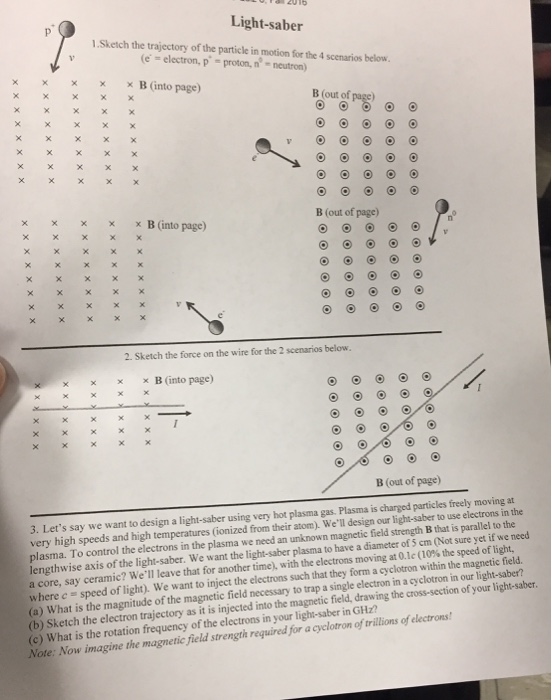 Solved Sketch the trajectory of the particle in motion for | Chegg.com
