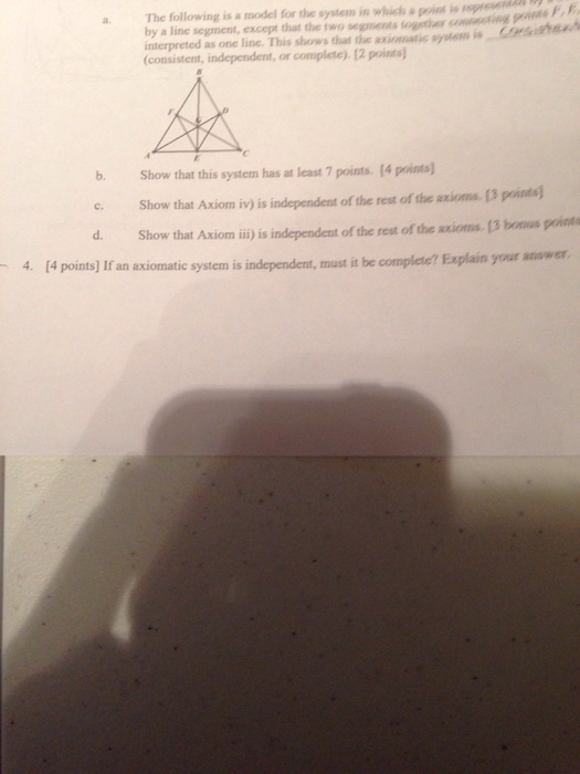 The following is a model for the system in which a | Chegg.com