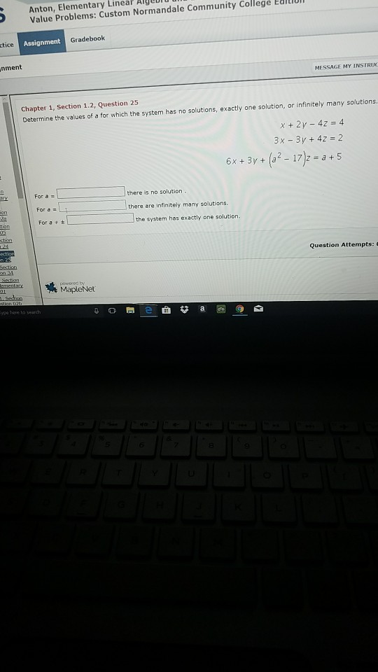 Solved Anton, Elementary Linear Aige Value Problems: Custom | Chegg.com