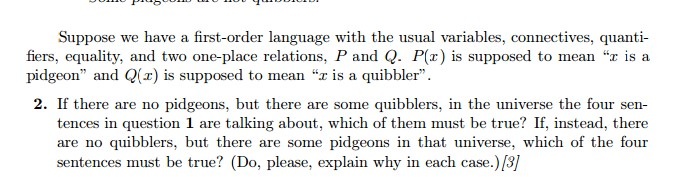 Suppose we have a first-order language with the usual | Chegg.com
