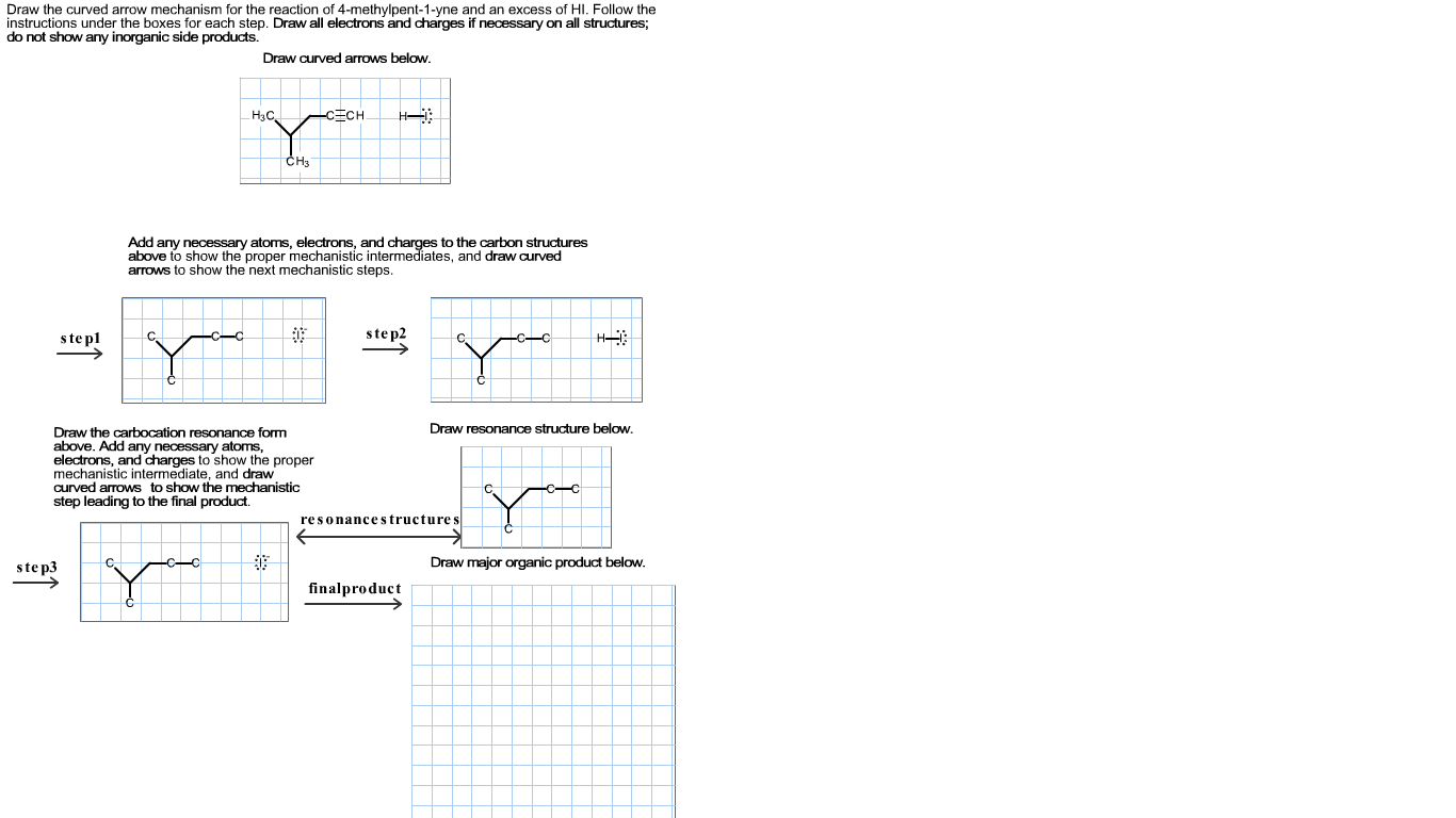 Solved: Draw The Curved Arrow Mechanism For The Reaction O... | Chegg.com