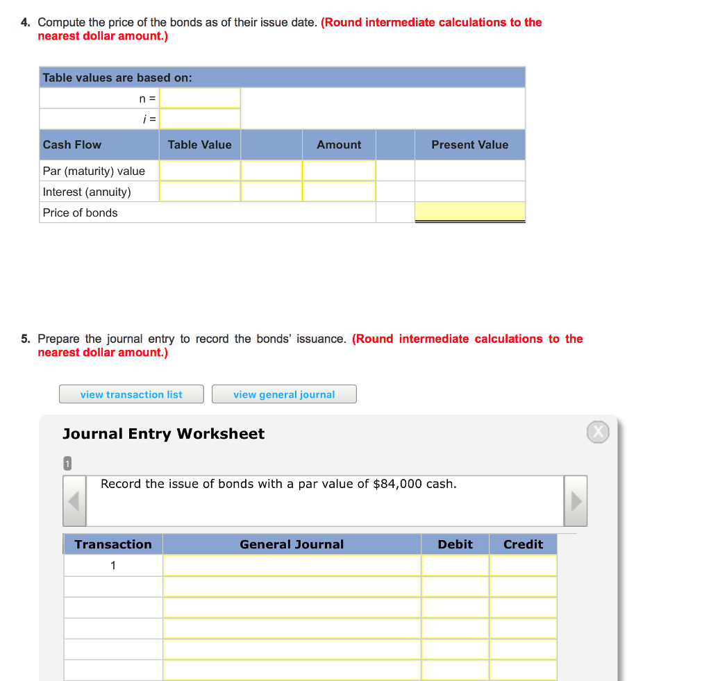 Solved Citywide Company Issues Bonds With A Par Value Of