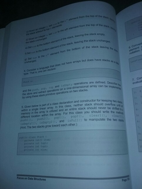 Solved My class is Data Structures in Java Written | Chegg.com