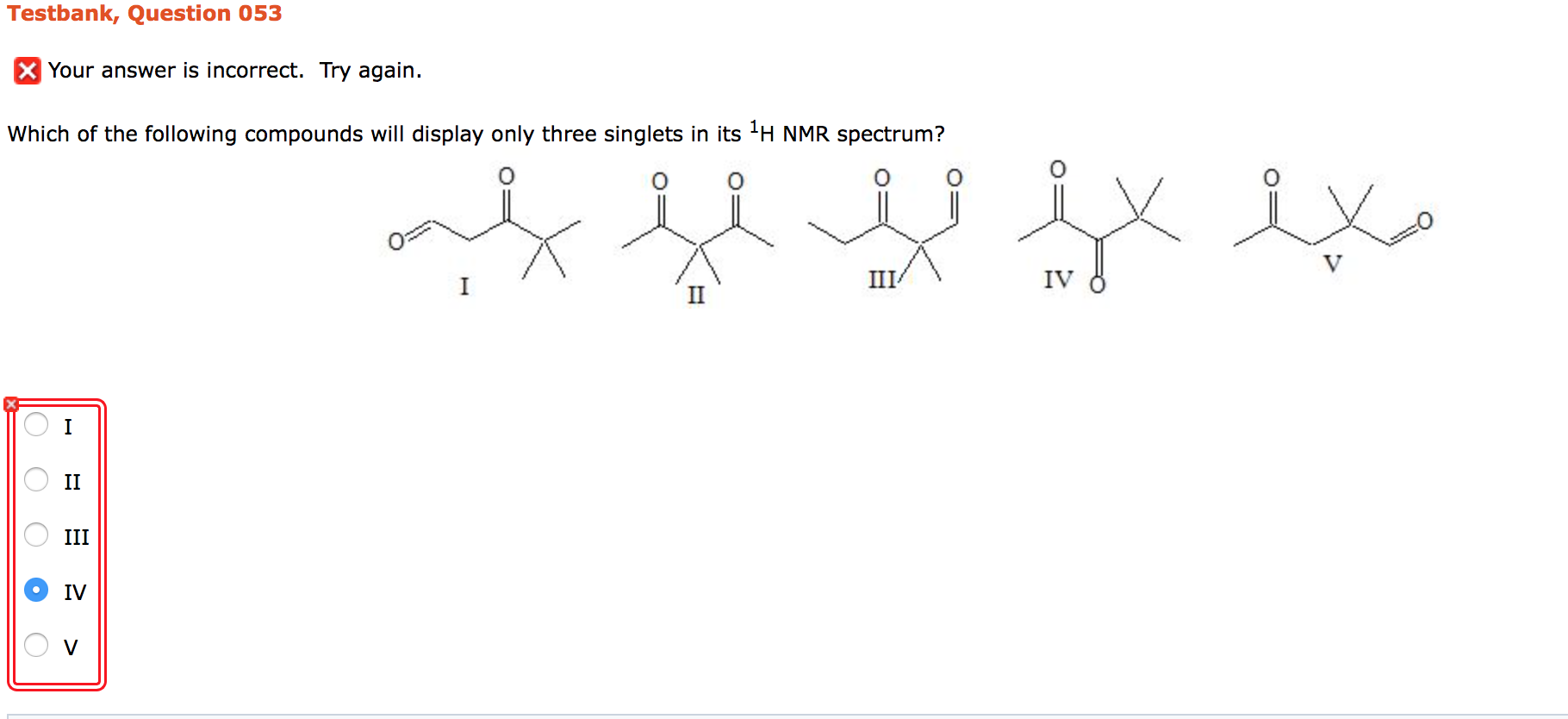 Solved Testbank, Question 053 3 Your answer is incorrect. | Chegg.com Solved Testbank, Question 053 3 Your answer is incorrect. | Chegg.com
