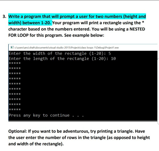 Solved Loop assignment instructions Either do the THREE BLUE | Chegg.com