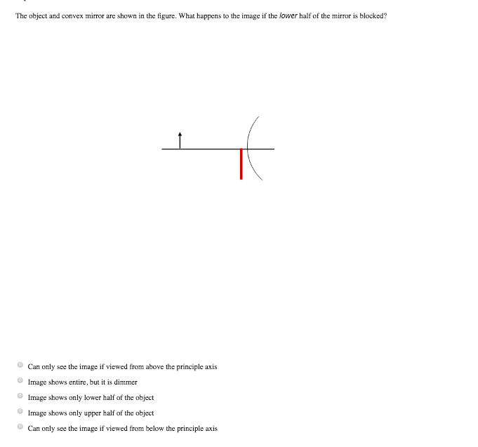 Solved You have a convex spherical mirror with a focal | Chegg.com