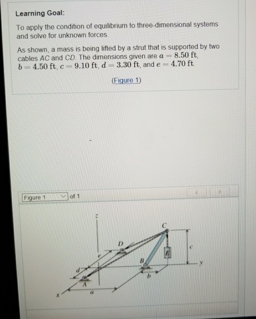 Learning Goal: To apply the condition of equilibrium | Chegg.com