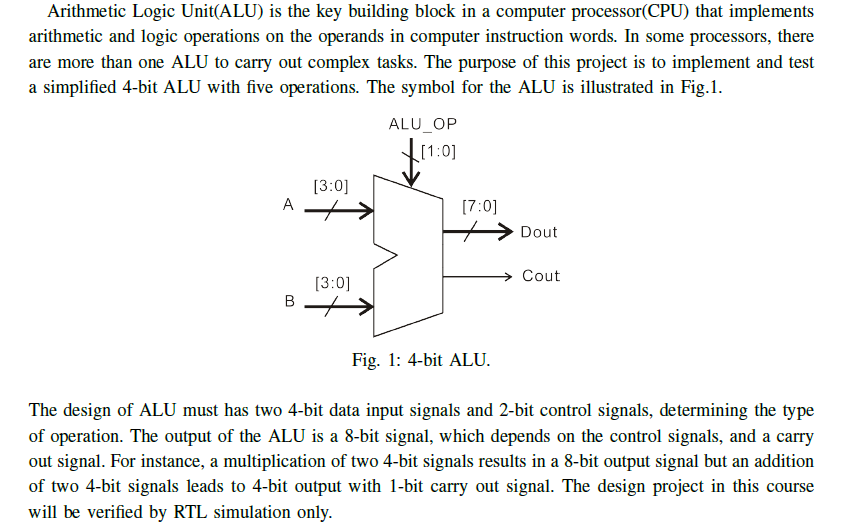 Arithmetic Logic Unitalu Is The Key Building Block