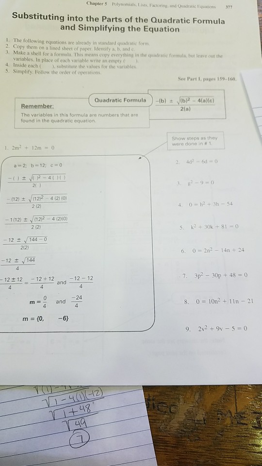 Solved Chapter 5 Polynomials, Lists, Factoring, and | Chegg.com