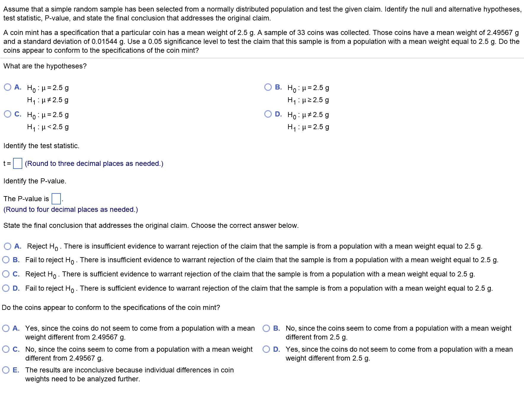 Solved Assume that a simple random sample has been selected | Chegg.com