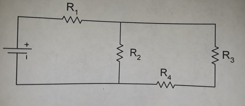 Solved R1 = 1k R2 = 3.3k R3 = 4.7k R4 = 6.8k E = 10V I Total | Chegg.com