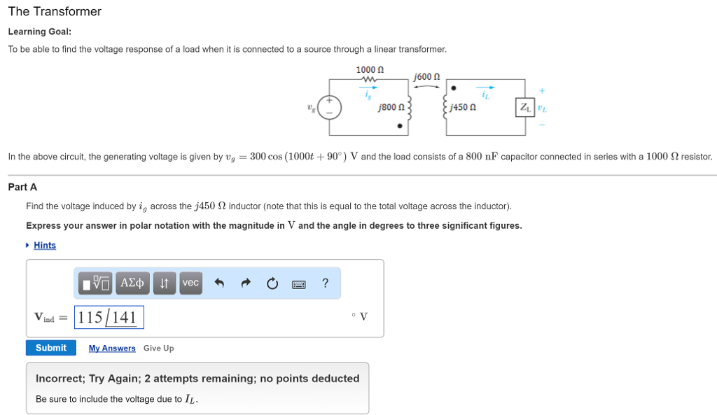 Solved The Transformer Learning Goal To be able to find the | Chegg.com