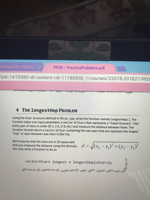 Solved Using the Star structure defined in file p1. cpp, | Chegg.com