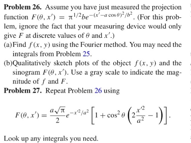 Solved Problem 26. Assume you have just measured the | Chegg.com
