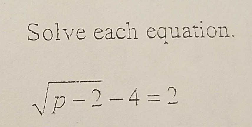 Solved Solve each equation | Chegg.com Solved Solve each equation | Chegg.com