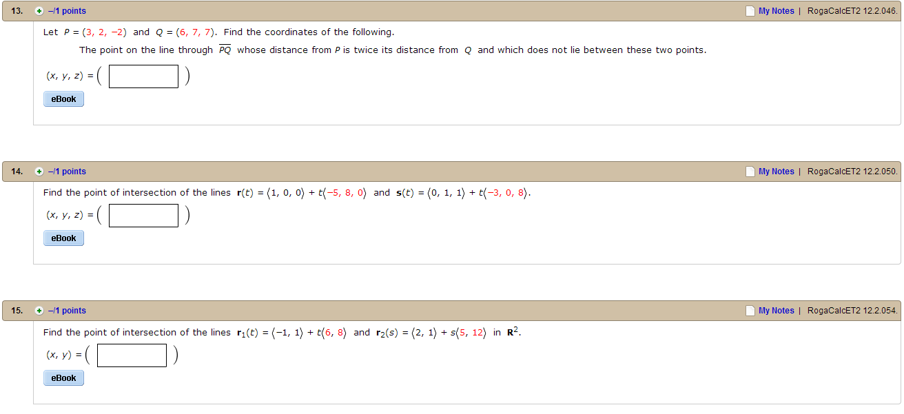 Solved Let P = (3, 2, -2) and Q = (6, 7, 7). Find the | Chegg.com