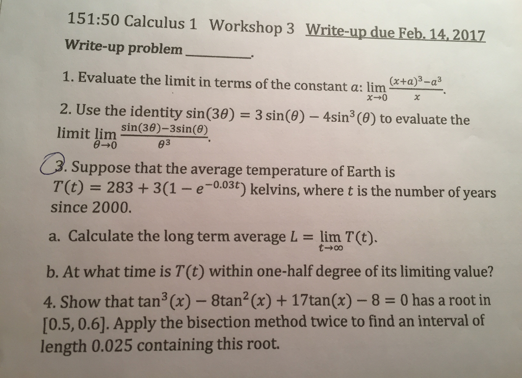 Solved Evaluate the limit in terms of the constant a: lim x | Chegg.com