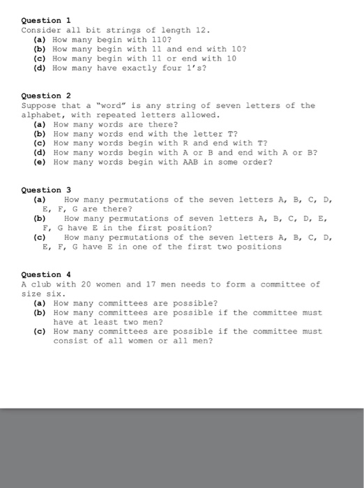 Solved Discrete math problemsI need help for discrete mathI | Chegg.com Solved Discrete math problemsI need help for discrete mathI | Chegg.com