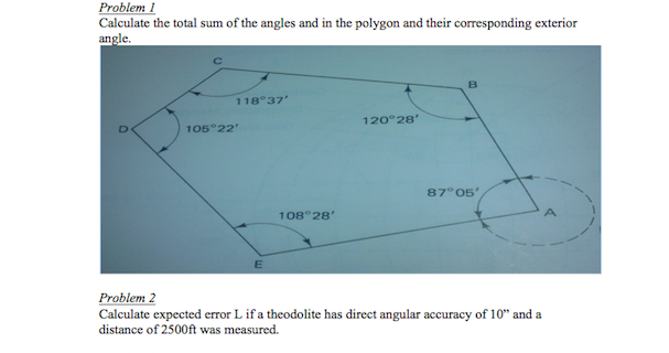 Solved Calculate the total sum of the angles and in the | Chegg.com