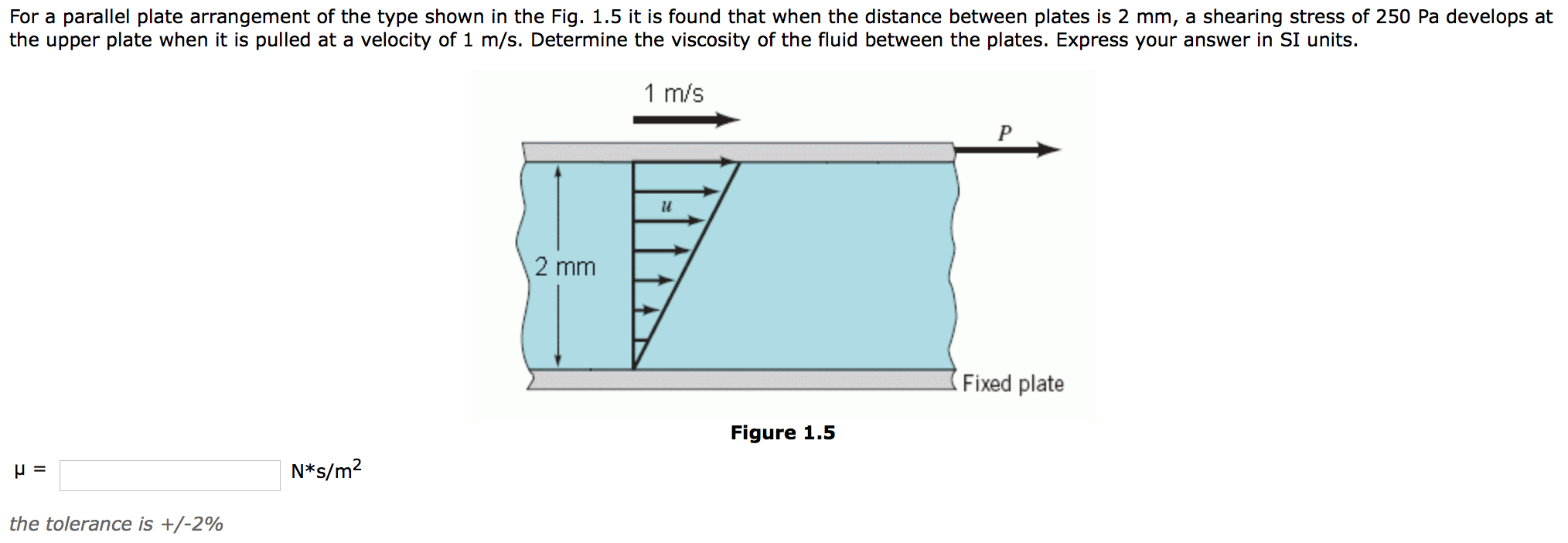 Solved For a parallel plate arrangement of the type shown In | Chegg.com