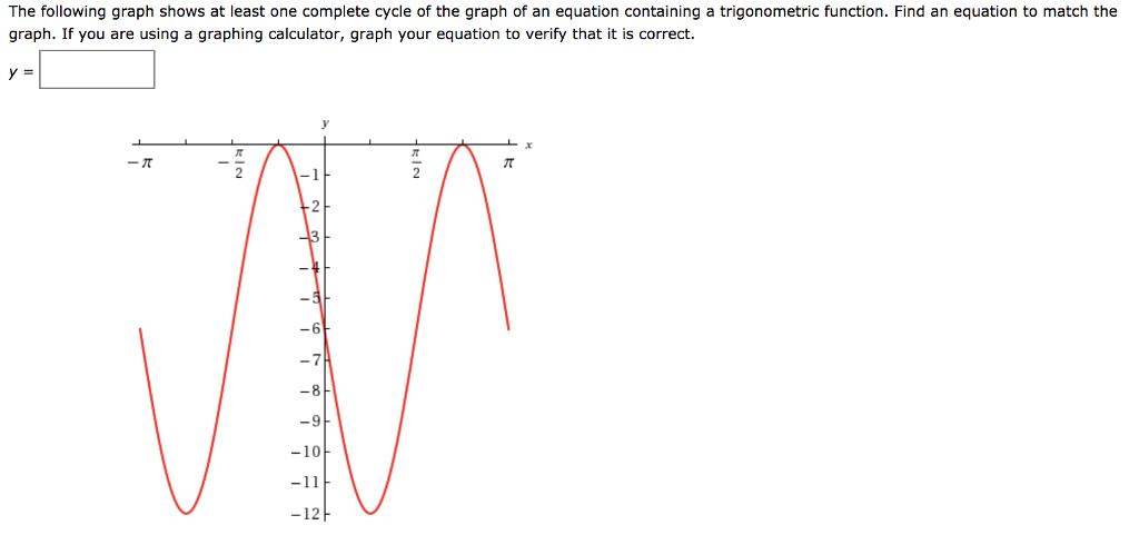 Solved The following graph shows at least one complete cycle | Chegg.com Solved The following graph shows at least one complete cycle | Chegg.com