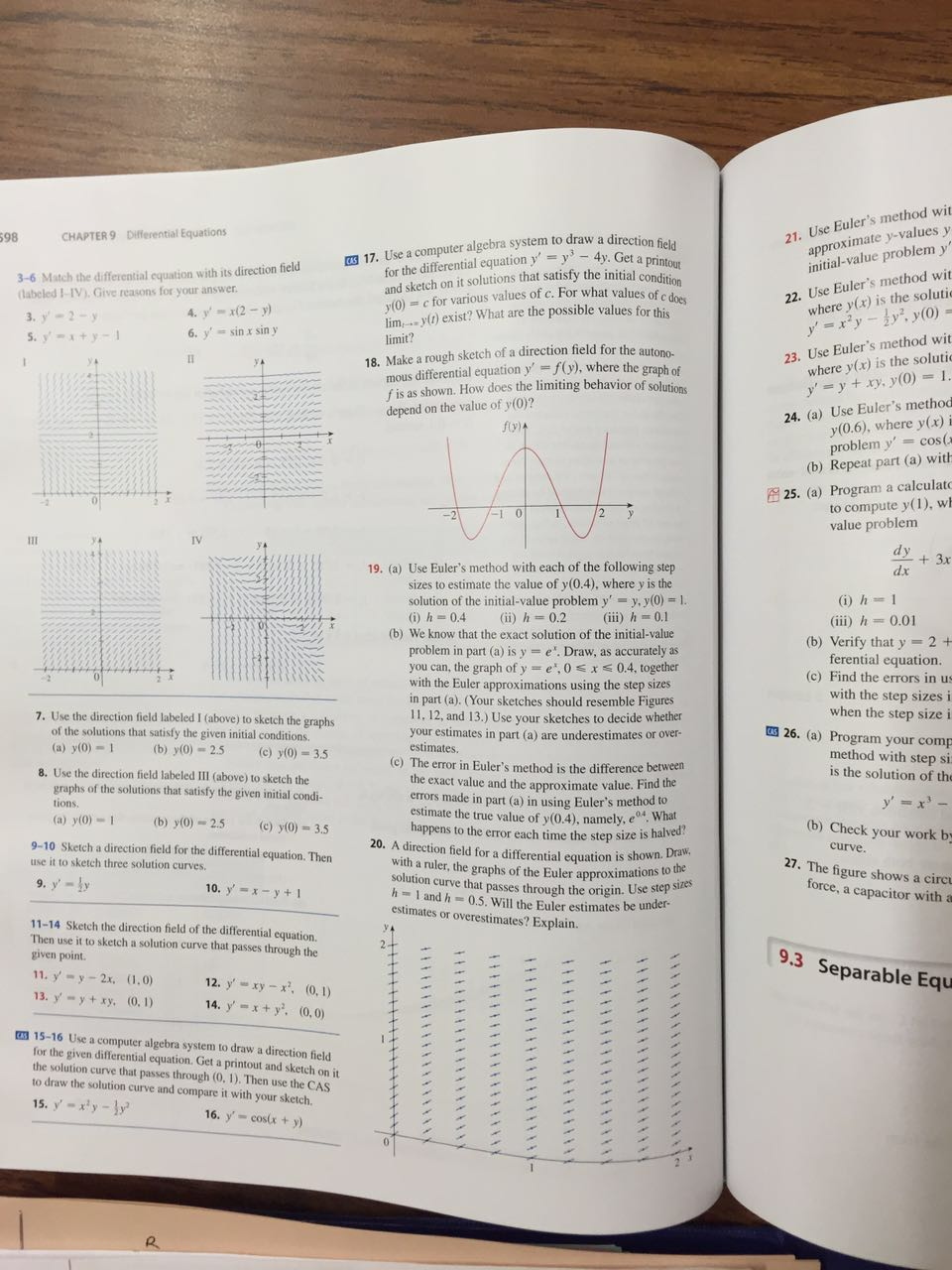 Solved Use computer algebra system to draw a direction field | Chegg.com