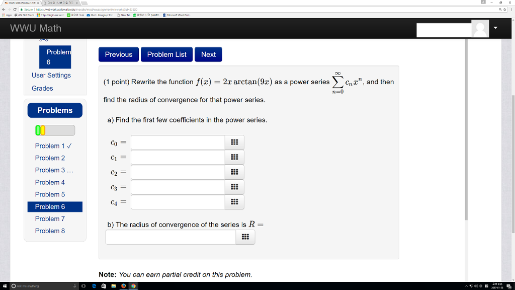 Solved Rewrite the function f(x) = 2x arctan(9x) as a power | Chegg.com