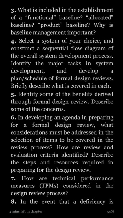 Solved 3. What is included in the establishment of a | Chegg.com