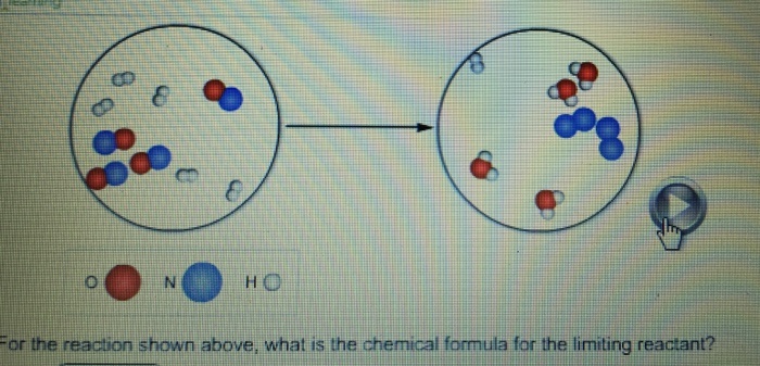 Solved 1.What is the chemical formula for the limiting | Chegg.com