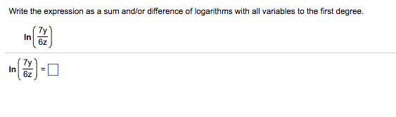 Solved Write the expression as a sum and/or difference of | Chegg.com