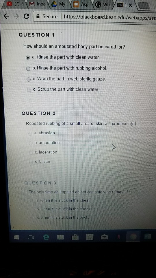 Solved Rh ← → Cle Secure ! | Chegg.com