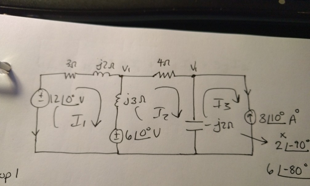 Solved please solve this using KVL method I already did | Chegg.com