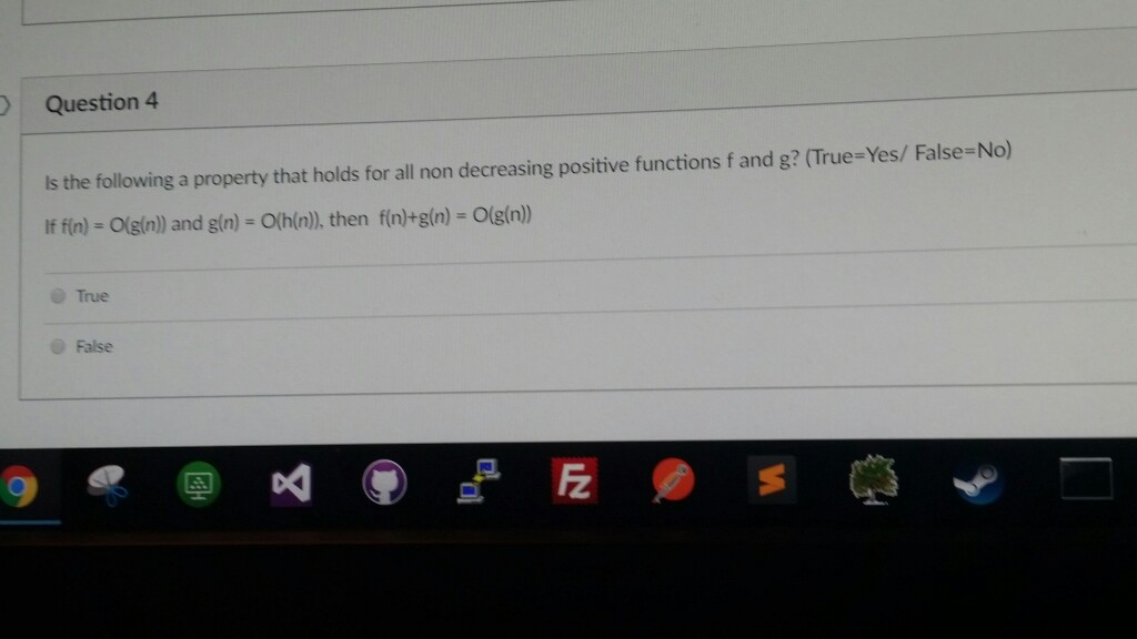 Solved Question 4 Is the following a property that holds for | Chegg.com